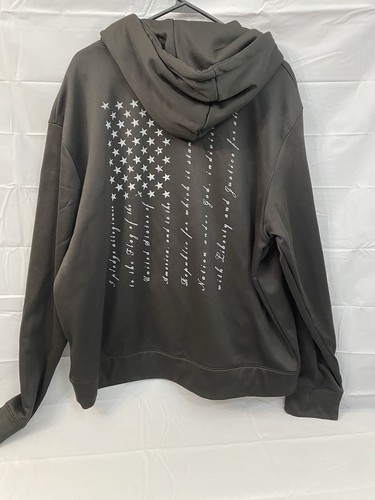 Nine Line Apparel Black Hoodie Sweatshirt Mens Size XL Fleece Pledge on ...