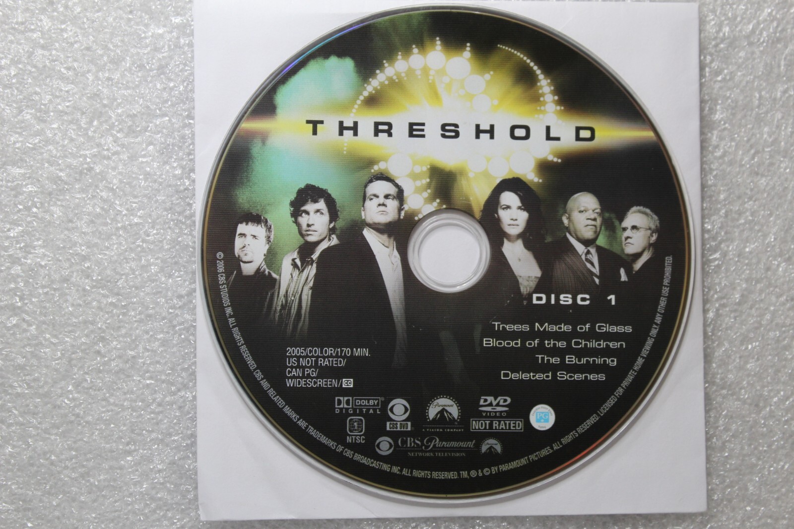 Threshold Disc 1 DVD | eBay