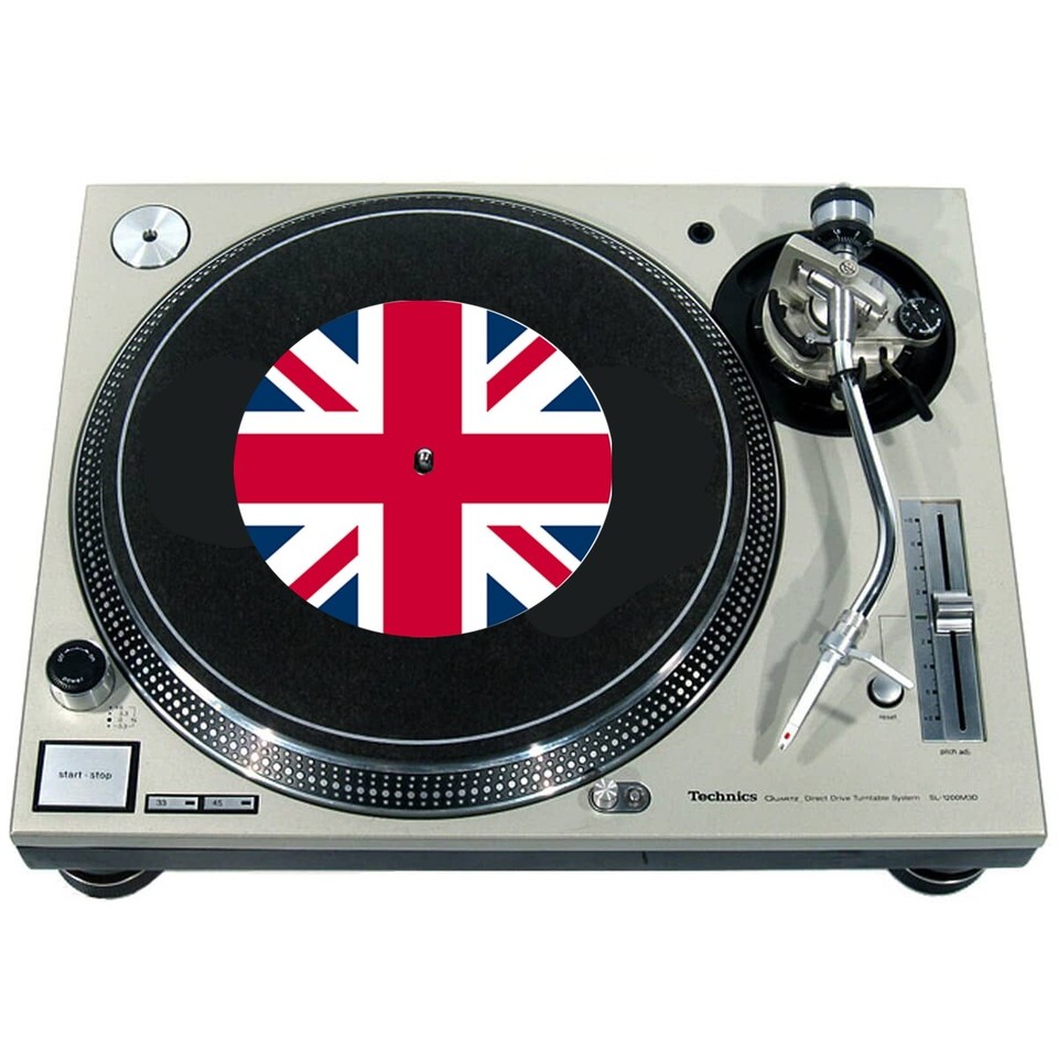 Slipmat Slip Mat 4 Technics or Single 7" 45 Turntable Record Player ...