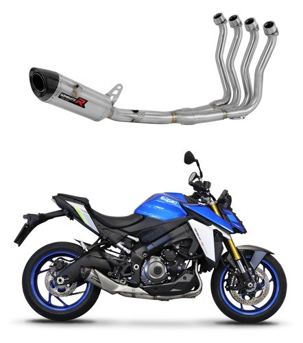 GSX-S 1000 / GT / 950 2021 - 2024 Full Exhaust system, Silencer HP8 ...