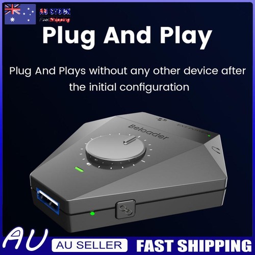 Beloader Pro Converter Adapter USB 3.5mm Jack Gamepad Adapter Gaming ...