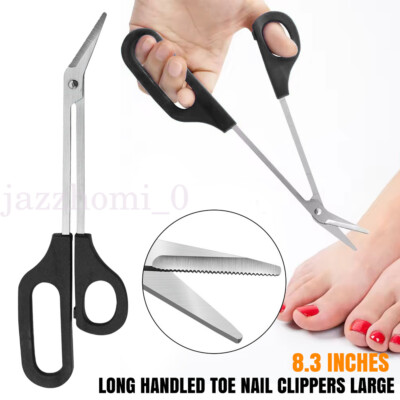 Extra Long Thick Toe Nail Scissors Clippers Cutters Chiropody Podiatry ...