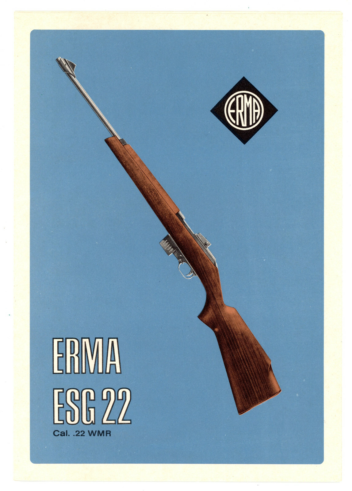 ERMA-WERKE Bedienungsanleitung ERMA ESG 22 Cal. .22 WMR Gewehr User ...