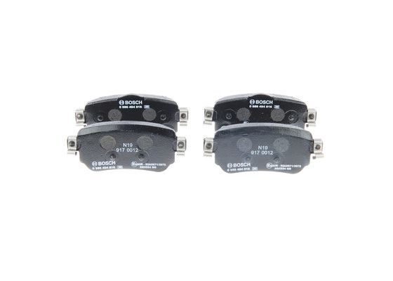 Brake Pads Set Rear 0986494816 Bosch D40604EA0B D40604CA0A D40604CA0B ...