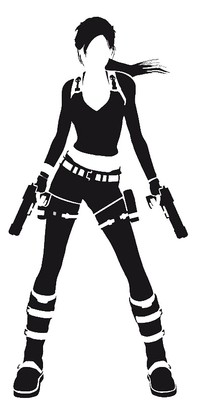Decal Vinyl Truck Car Sticker - Video Games Tomb Raider Lara Croft | eBay