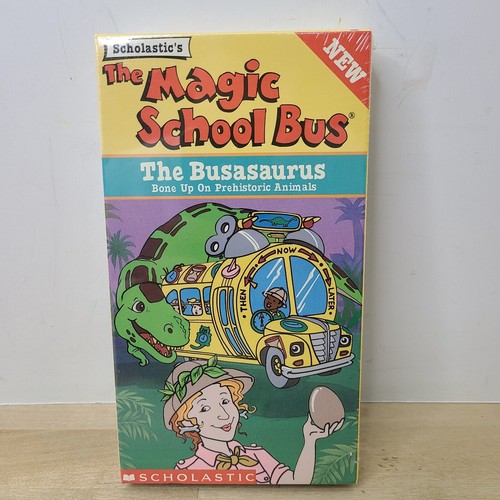 NEW SEALED Magic School Bus, The - The Busasaurus VHS video tape 1997 ...