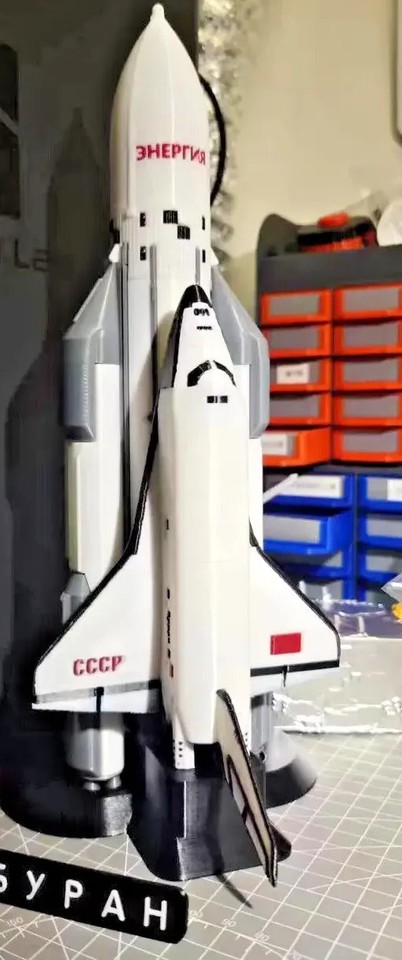 Buran-Energia : The Soviet Space Shuttle model | eBay UK