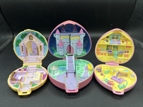 1989 Polly Pocket Mattel LOT OF 3 POLLY POCKET SHELL | eBay