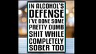 Funny Metal Drinking Sign, Pub Home Bar Man Cave Garage Shed Drunk Beer ...