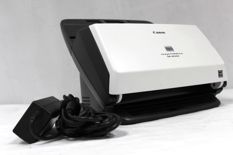 CANON ImageFORMULA DR-M160II Office Document Duplex Scanner /w Trays/AC ...