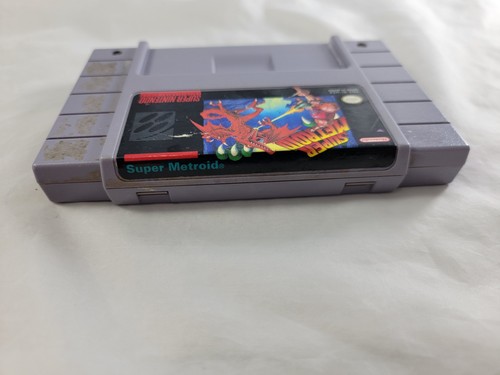 Super Metroid Super Nintendo SNES 1994 Needs Save Battery Read Tested ...