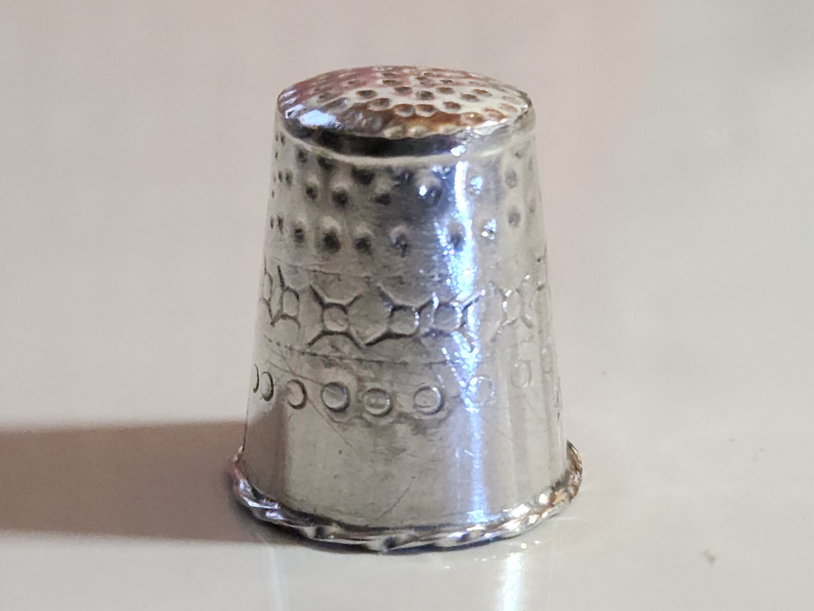 Vintage Native American Sterling Silver Thimble EC | eBay
