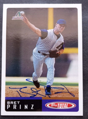 2002 Topps (Total) SIGNED: Bret Prinz, D-BACKS #697 | eBay