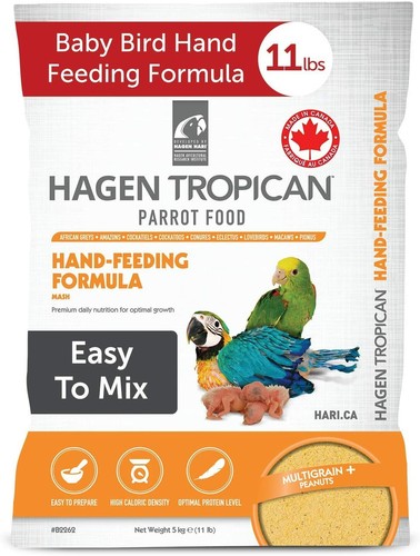 HAGEN TROPICAN HAND REARING FORMULA MASH HAND FEEDING BABY BIRDS ...