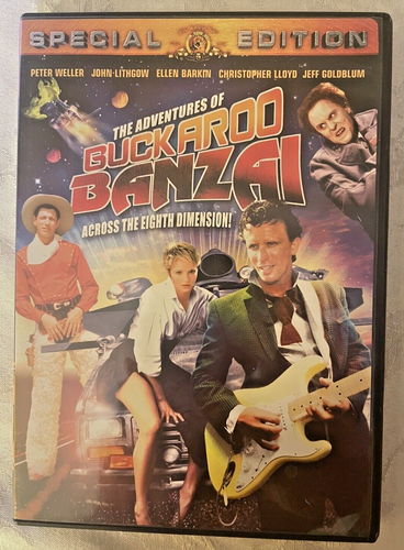 The Adventures of Buckaroo Banzai 1984 (DVD 2001) Special Edition Sci ...