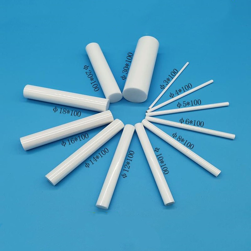 Zirconia Ceramic Rod Solid Bar Stick Insulating Baton (Isostatic ...