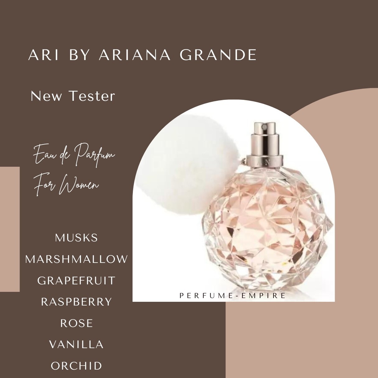 ARI by Ariana Grande women perfume 3.4 oz 3.3 edp NEW TESTER