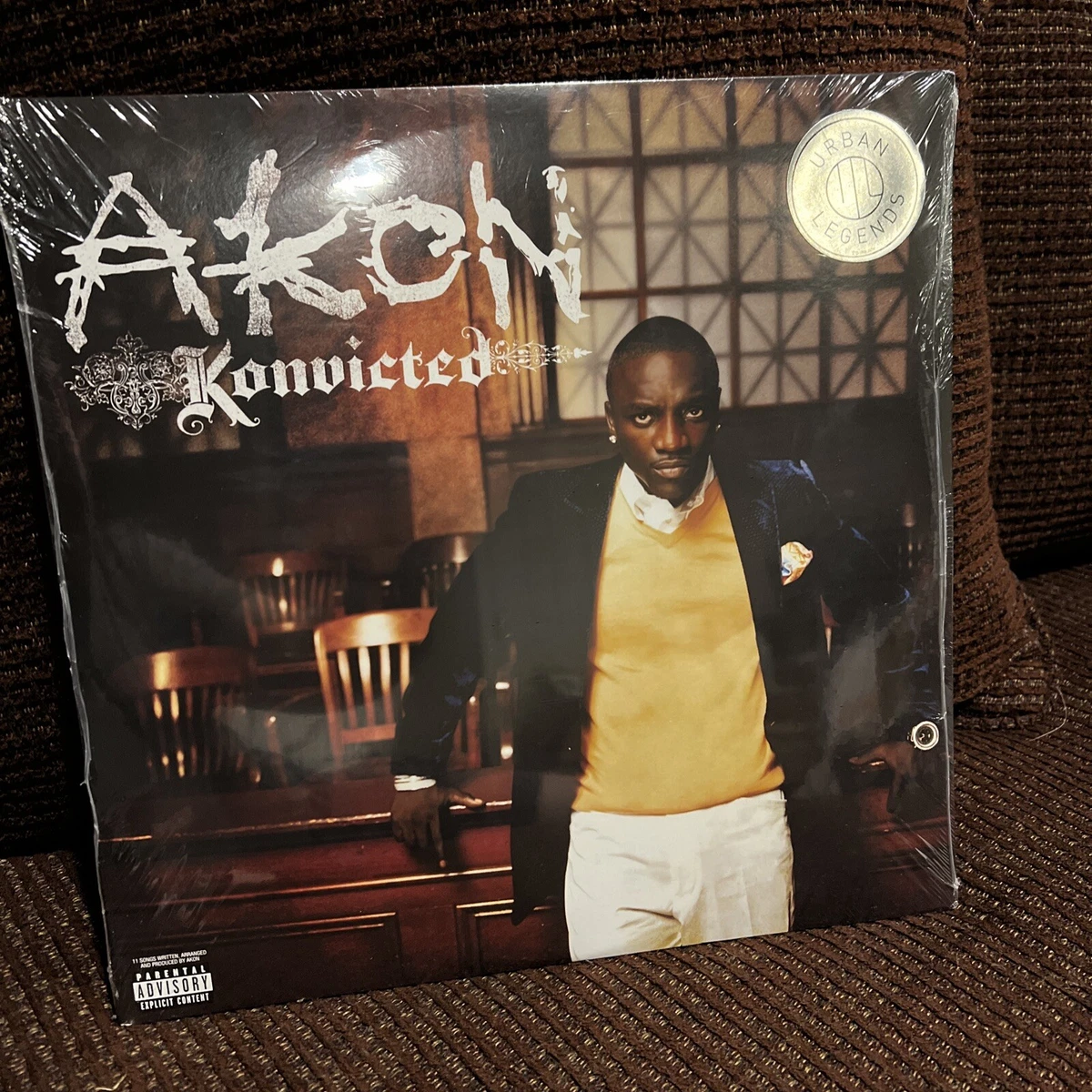 Akon Konvicted Album Cover