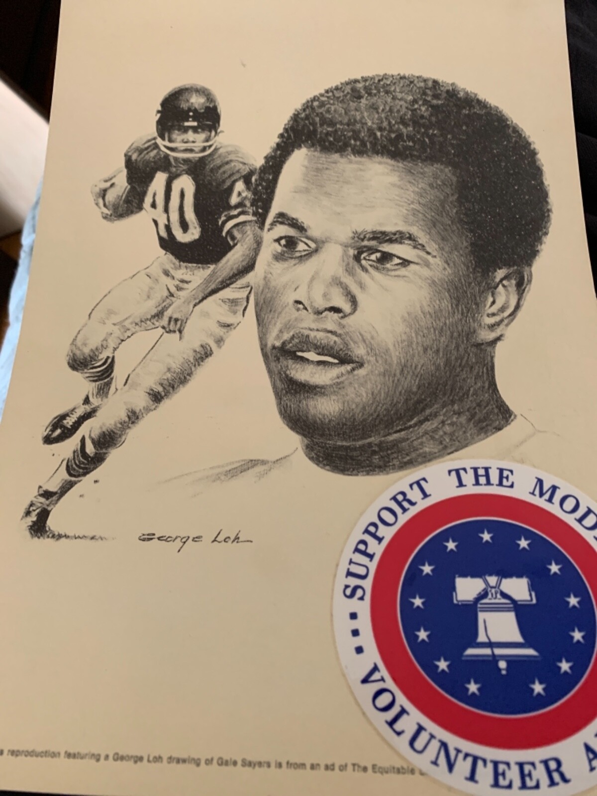 Collectible Gayle Sayres sketch by George Loh approx 8x10 | eBay