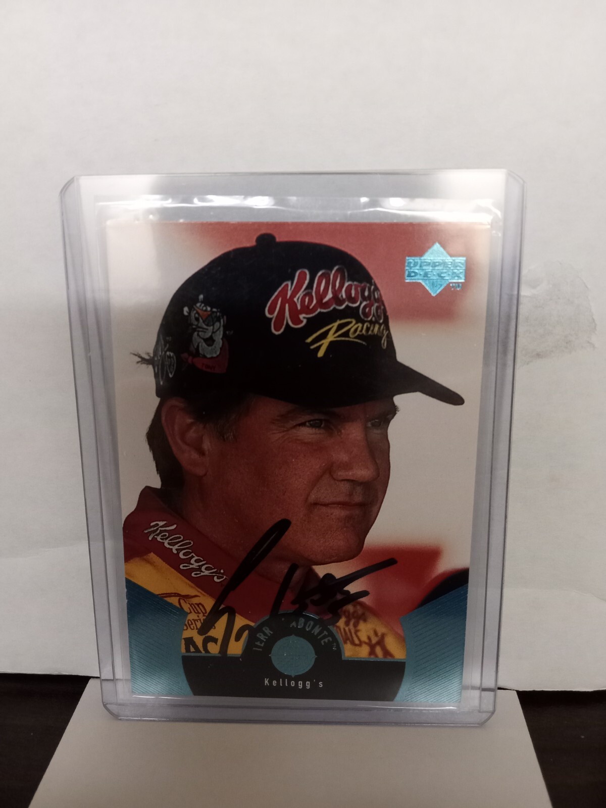 Terry Labonte/Kellogg Racing Autographed 1999 Upper Deck card #3 ...