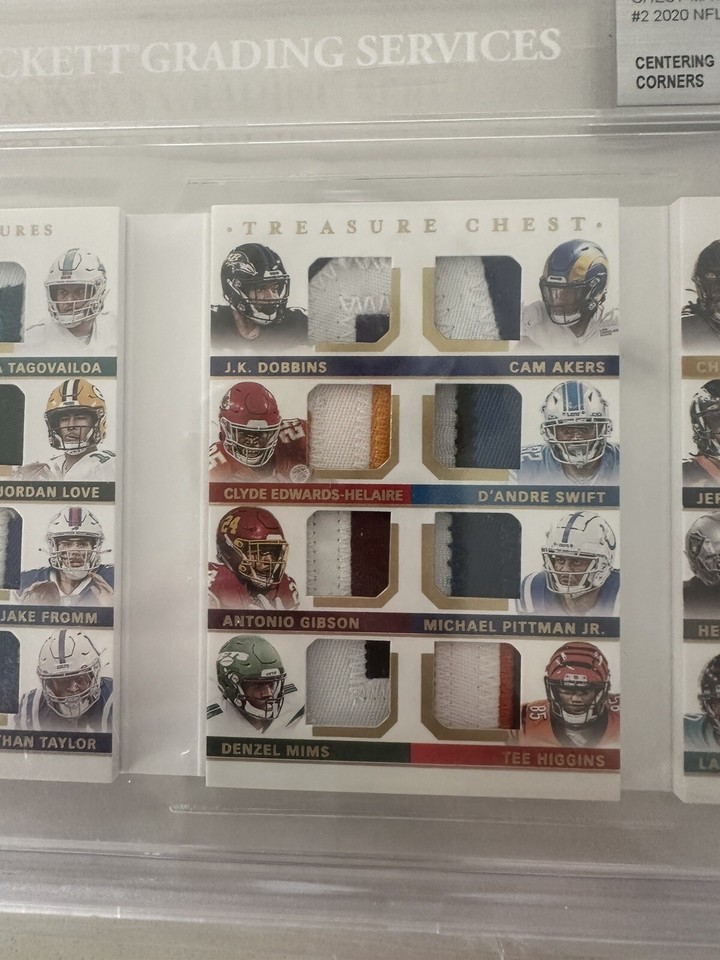 2020 National Treasures Rookie Treasure Chest SSP #’d /25 🔥Nasty ...