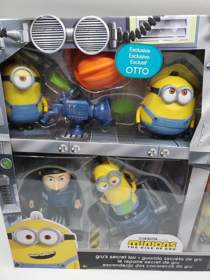 Minions The Rise Of Gru Gru's Secret Lair Set Exclusive OTTO By ...