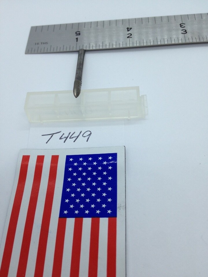 1 NEW FALCON / SGS 1/8" SHANK CARBIDE BURR. SG-43 SINGLE CUT. FINE. USA ...