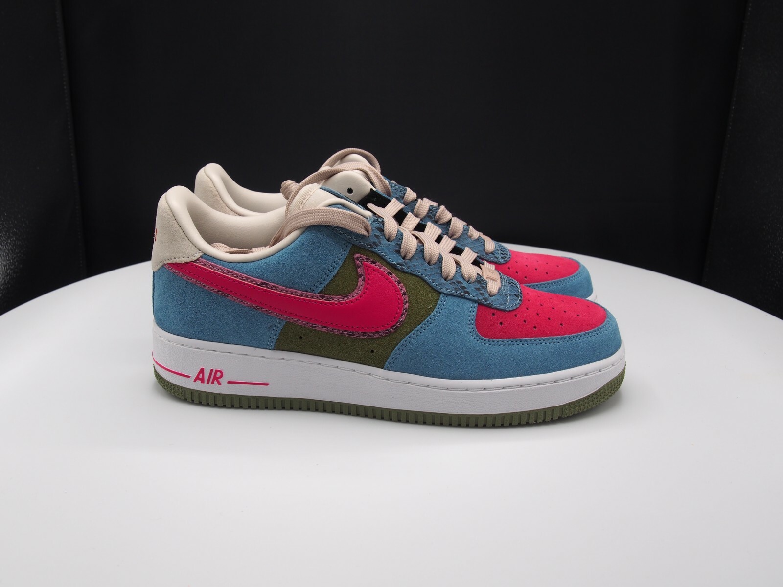 Nike Air Force 1 '07 "Watermelon Snakeskin" Nike by You ID Men's size 8 ...