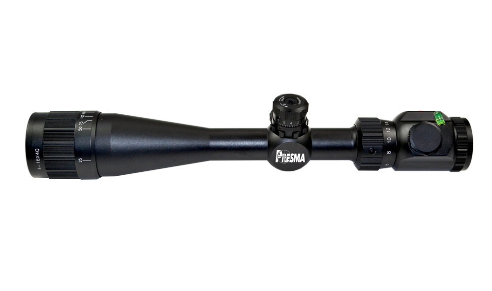 PRESMA Rifle Scope 6-24x50 AOL RGB Tri Illumination RXR Reticle (EX6 ...