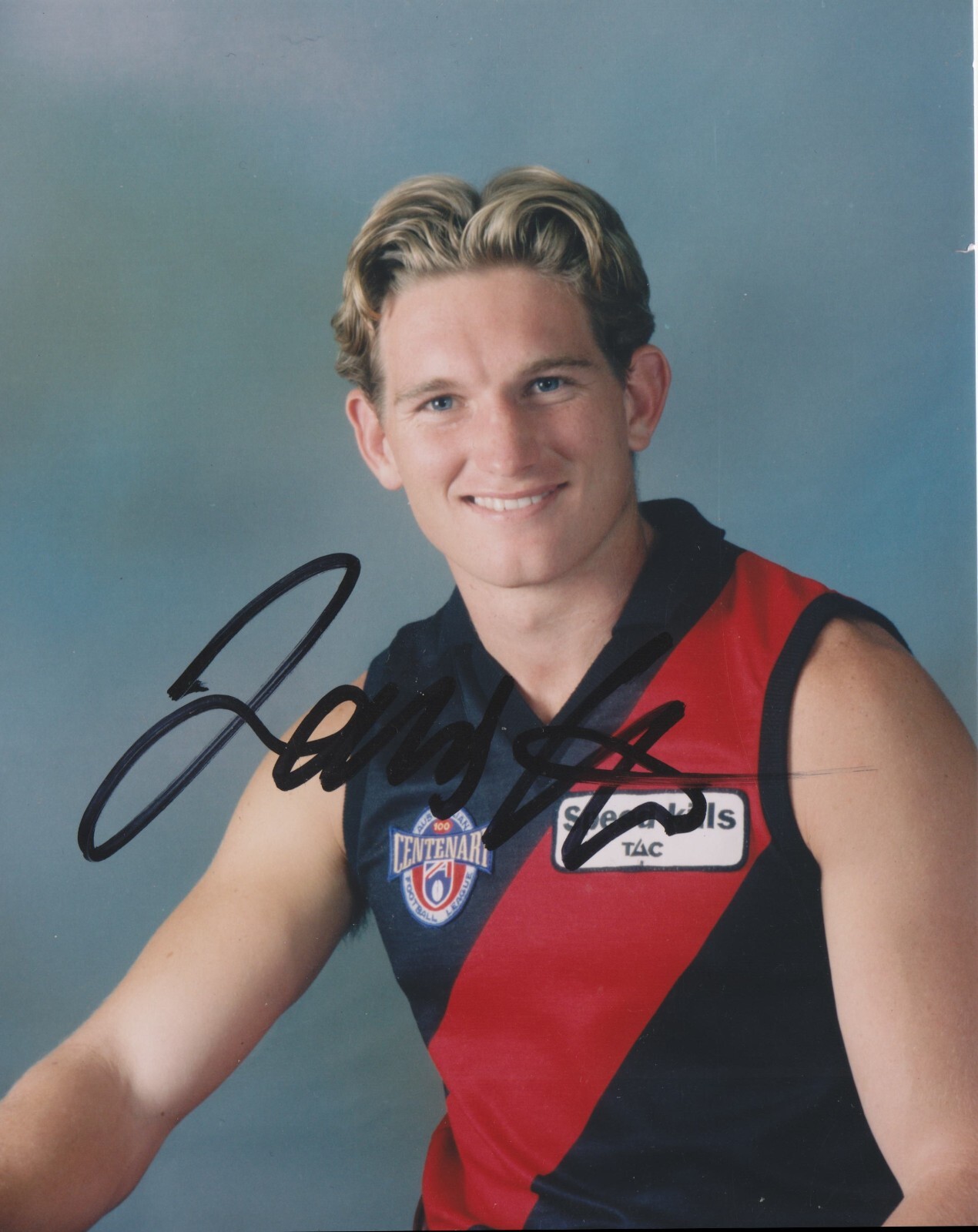JAMES HIRD AFL ESSENDON CHAMPION BROWNLOW RARE SIGNED PORTRAIT PHOTO ...