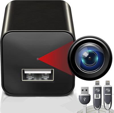 Mini USB Charger Camera Security Nanny Cam Motion Detection DVR 1080P ...