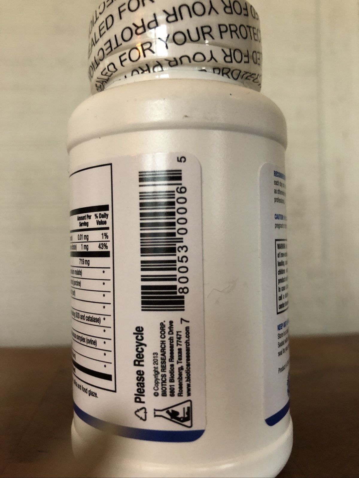 Adb5-plus Dietary Supplement by Biotics Research 90 Tablets for sale ...