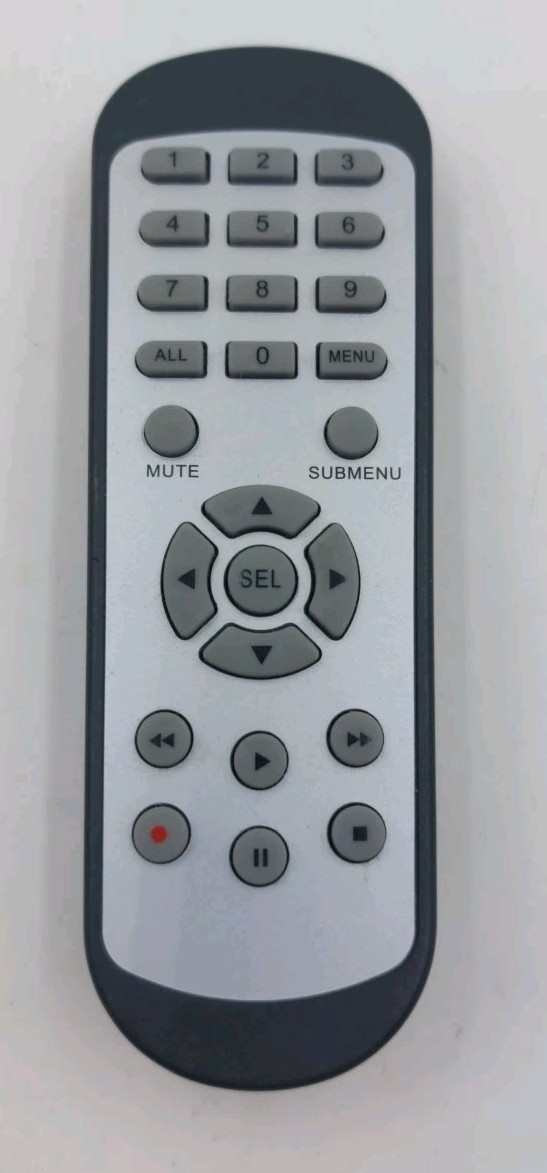 Bunker Hill Security 8 Channel DVR Kit Remote Control 62463 Tested ...