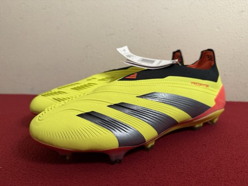 Adidas Predator Elite Laceless FG Soccer Cleats Solar Yellow IE2366 ...