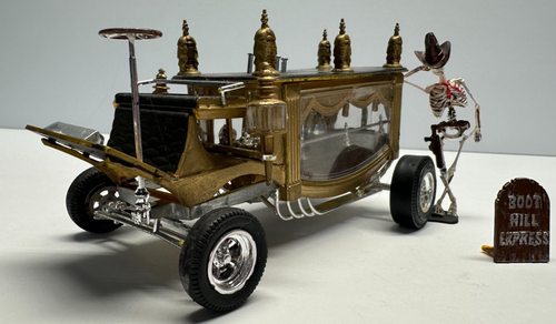 Monogram 1:24 Scale Boothill Express Show Rod w Figure Vintage Built ...