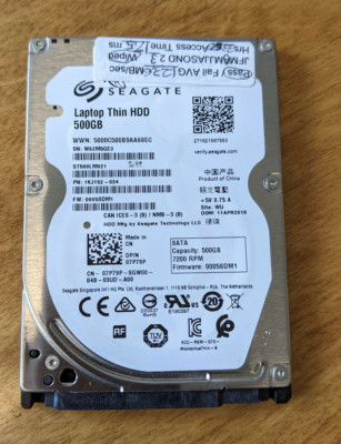 Seagate Laptop Thin HDD ST500LM021 500GB 2.5"SATA 6Gb/s Internal Hard ...