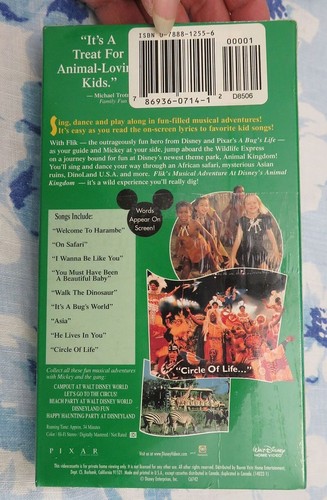 Disneys Sing Along Songs - Fliks Musical Adventure (VHS, 1999) for sale ...