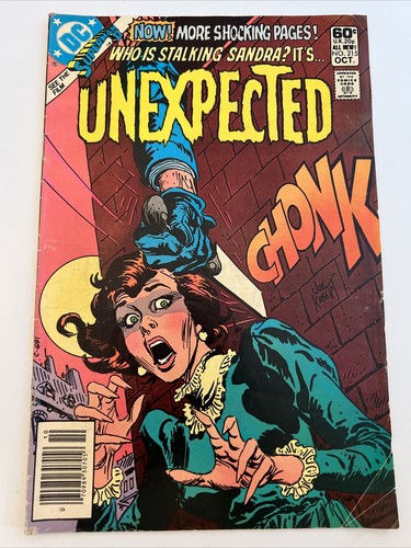 The Unexpected #215 Who is Stalking Sandra Dc Comics | eBay