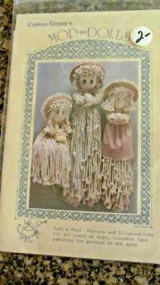*Cotton Ginny’s Mop Dolls Sewing Craft Pattern | eBay