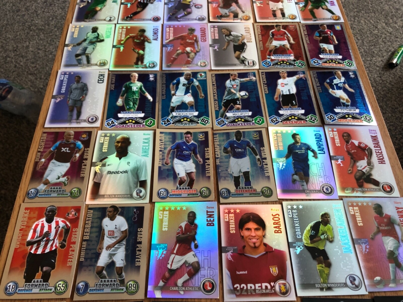 Bundle Of 64 Classic Special Premier League Football Cards | eBay UK