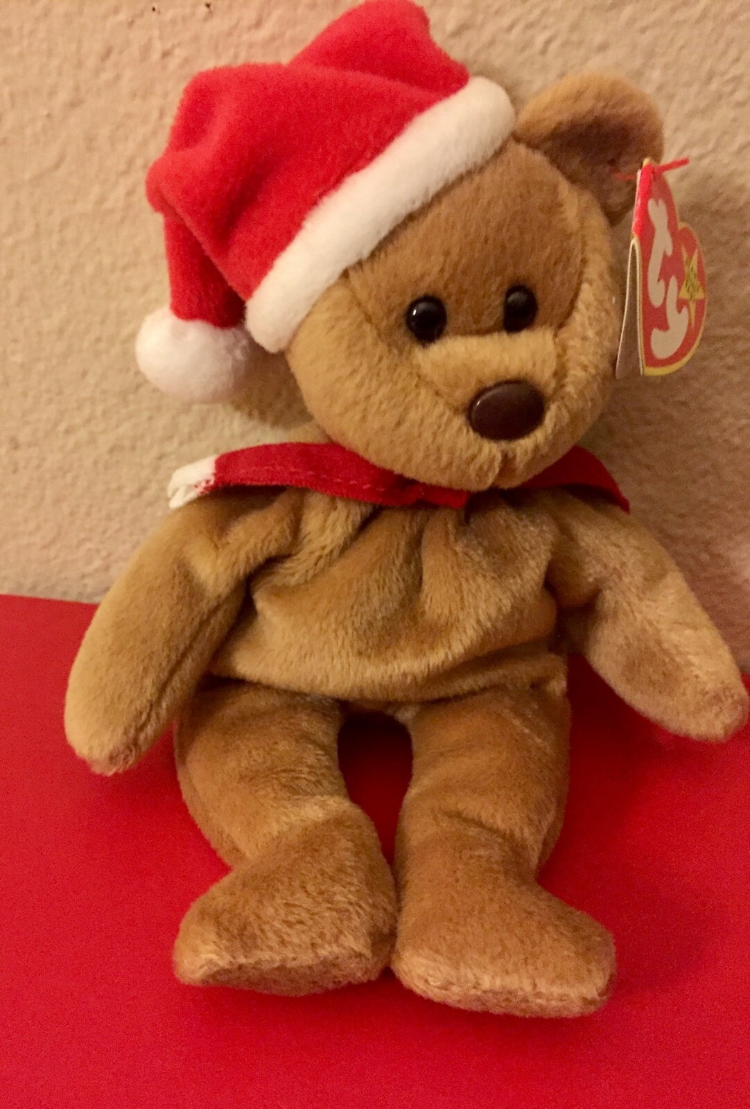 1997 Teddy style 4200 Ty The Beanie Babies Collection DOB 12-25-96 Tag ...
