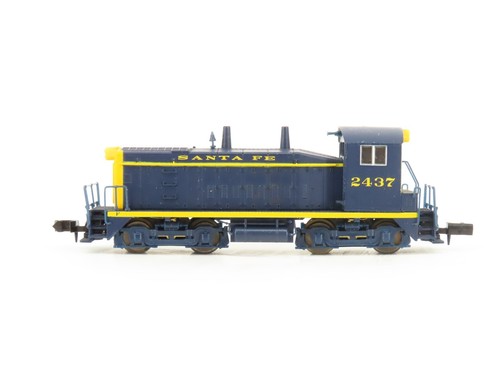 N Scale Life-Like ATSF Santa Fe EMD SW9/1200 Diesel Switcher #2437 | eBay