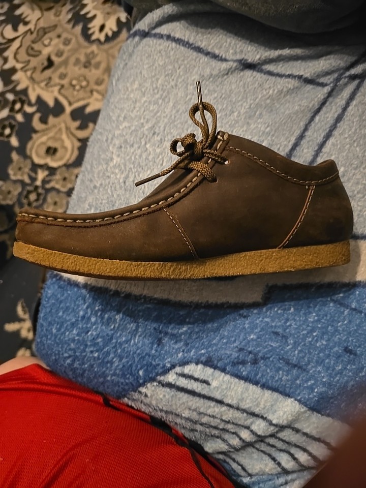 Clarks Padmore Brown Leather Man’s Shoes | eBay