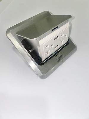 Electric Pop-Up Floor Outlet Electrical Sub-Flooring (No Cover Box Only ...