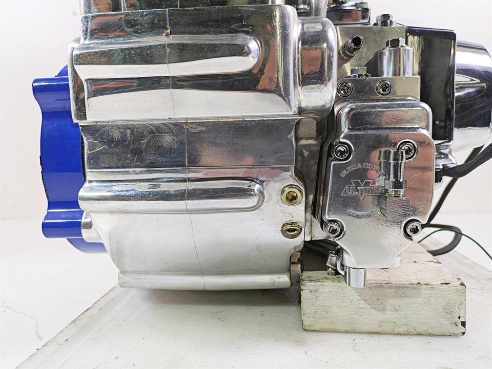 2008 Ultima Motorcycles Fat Bastard Running Engine Motor -Video ...