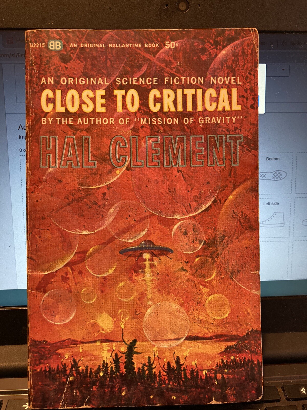 Close to Critical by Hal Clement, used paperback, first printing 1964 ...