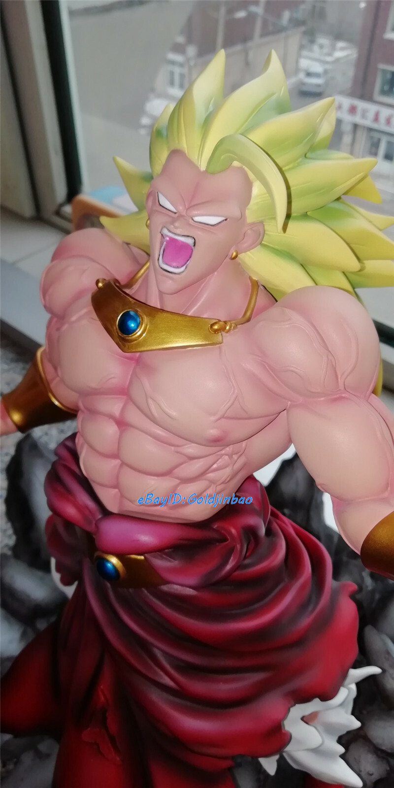 MRC DBZ Dragon Ball Z Super Saiyan 3 Broli Resin Model Painted Statue ...