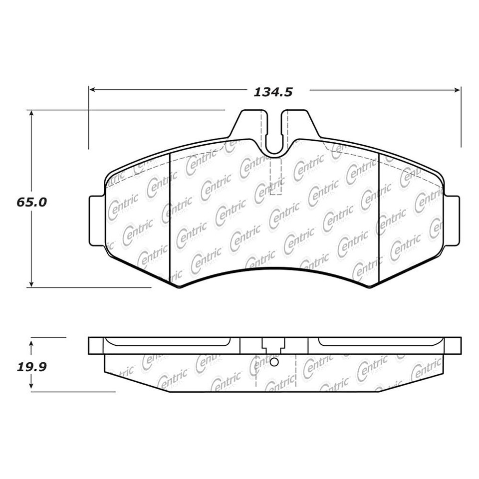 BRAND NEW CTEK FRONT BRAKE PADS 102.12530 / D1253 FITS 09-10 MERCEDES ...