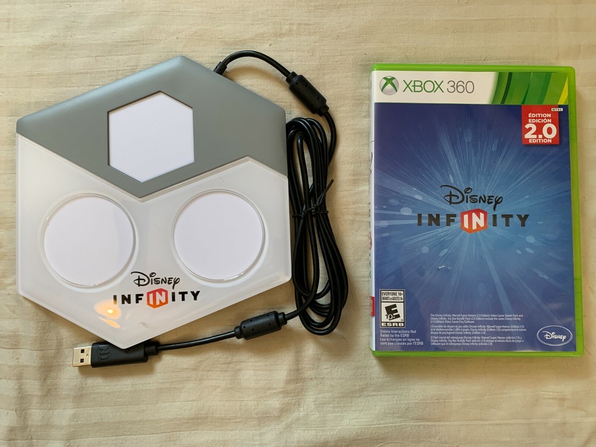 Xbox 360 Disney Infinity 10 Game And Base Portal Disney Infinity