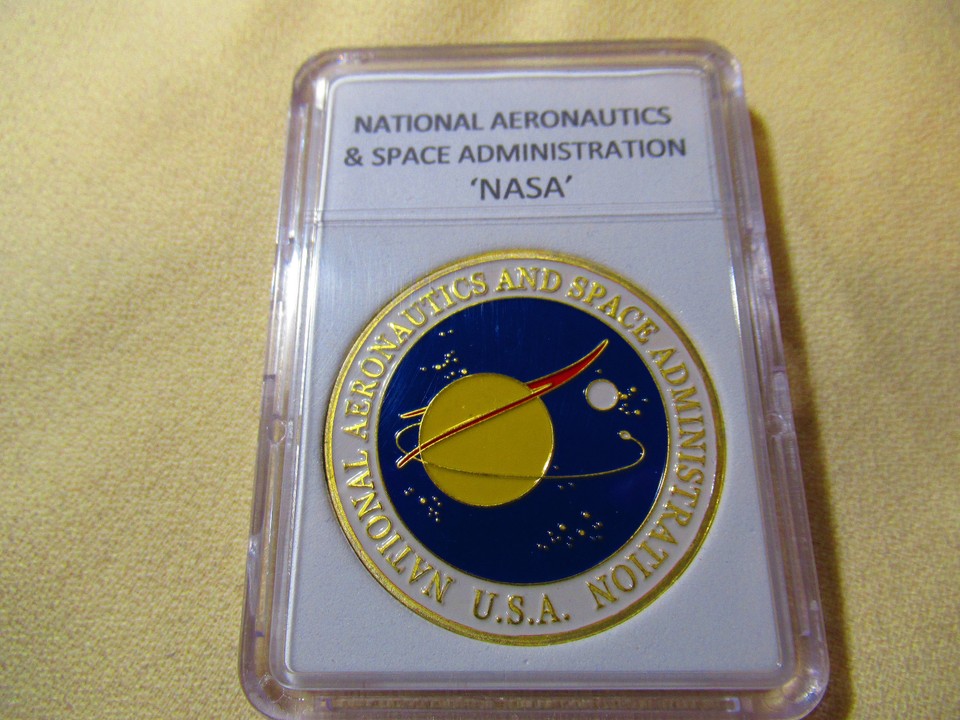 NATIONAL AERONAUTICS & SPACE ADMINISTRATION 'NASA' Challenge Coin | eBay